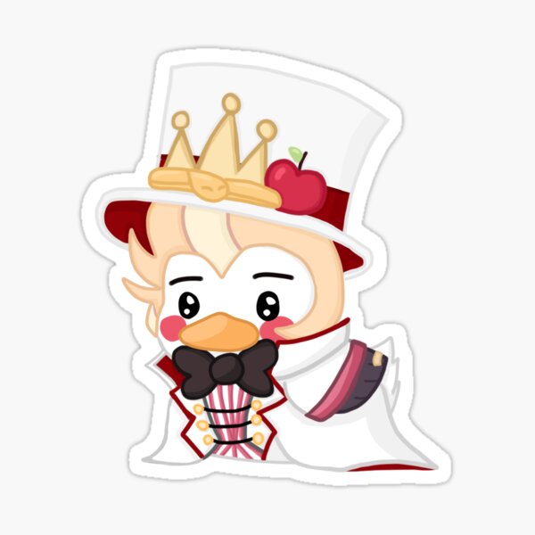 "Lucifer Duck - Hazbin Hotel " Sticker for Sale by Viwwe | Redbubble