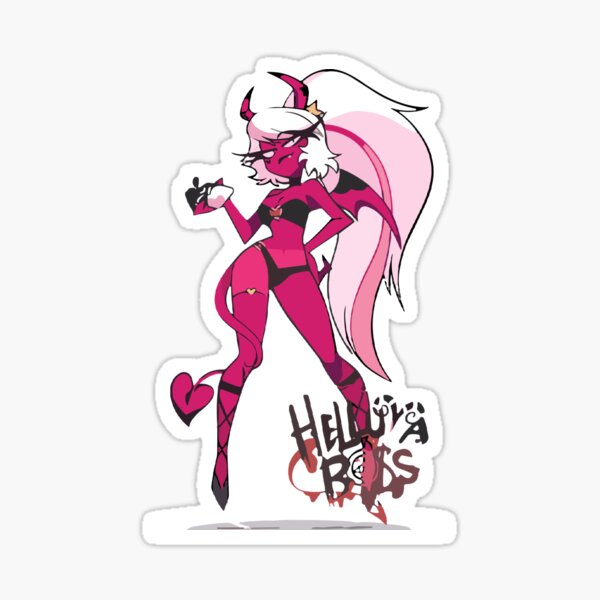 "hazbin hotel Verosika Mayday" Sticker for Sale by Dark-Side-Shop ...