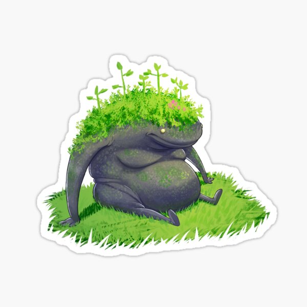 "Resting Goobbue" Sticker for Sale by Addy Battistone | Redbubble