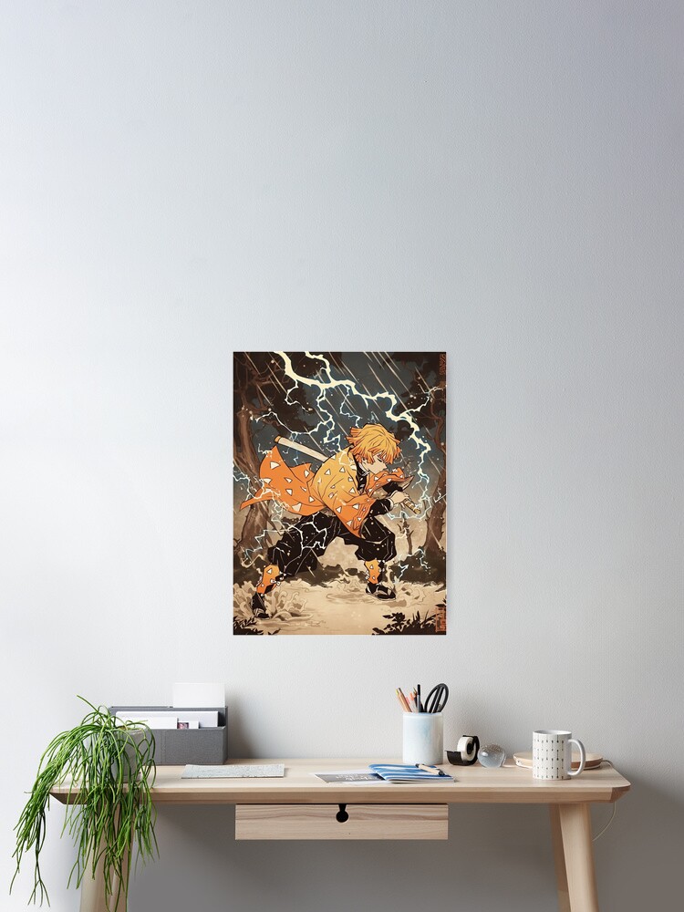 "Traditional Thunder Slayer" Poster for Sale by SchellStation | Redbubble