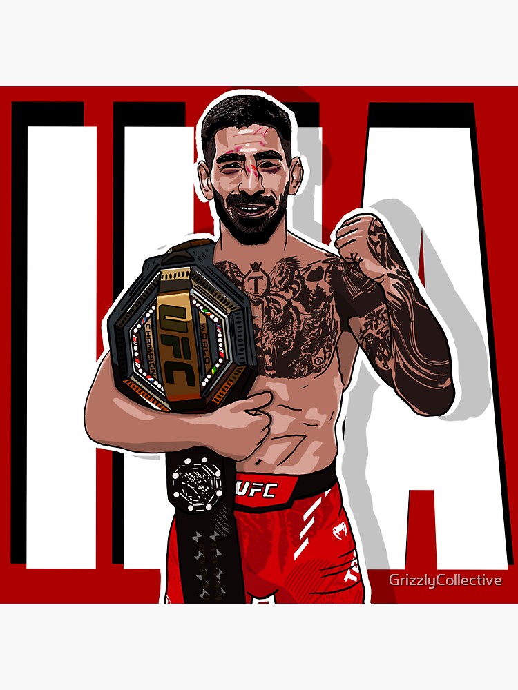 "Champion's Glory: Ilia Topuria UFC 298 Victory Tee - Redbubble ...