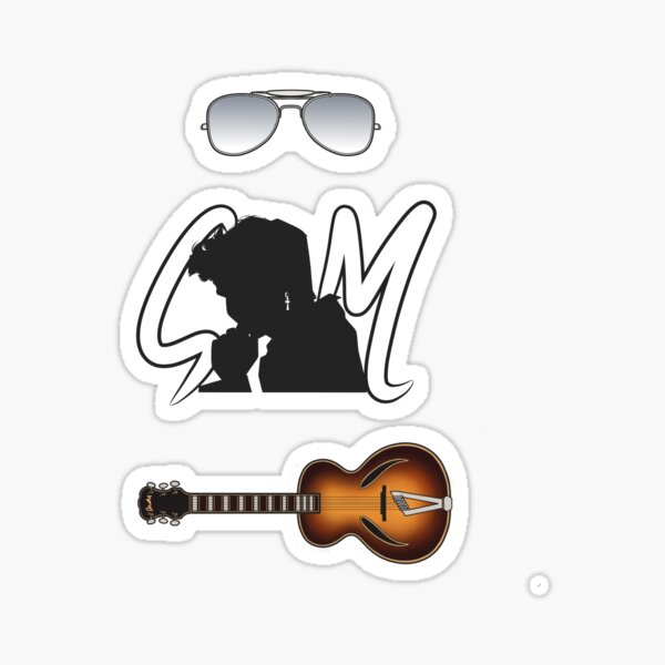 "A Tribute to George Michael" Sticker for Sale by jinkbox | Redbubble