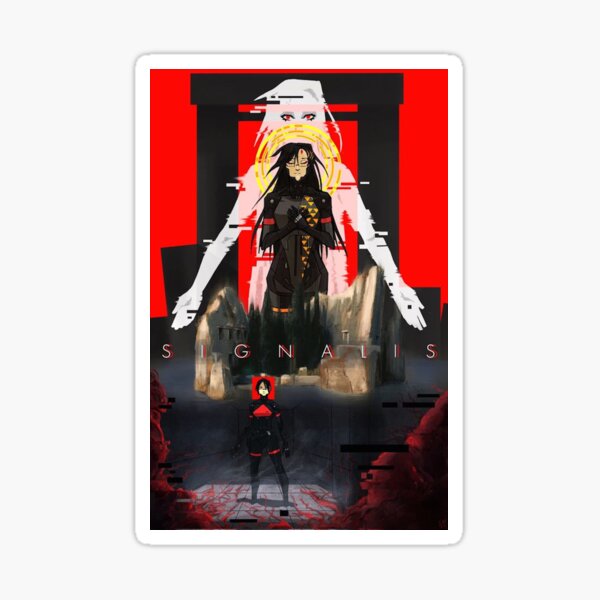 "signalis" Sticker for Sale by TinaButerflys | Redbubble