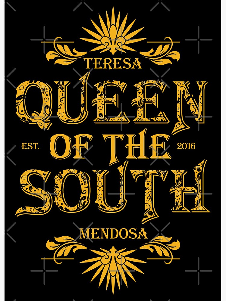 "Queen Of The South" Sticker for Sale by Candywrap Studio | Redbubble