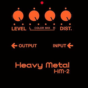 "BOSS HM2 HEAVY METAL PEDAL" Essential T-Shirt by DALMETAL | Redbubble