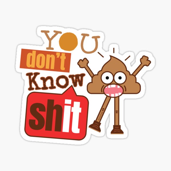 "You dont know shit poop text message emoji face icon animation ...