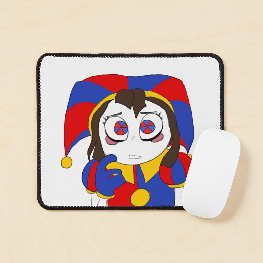 "The amazing pomni!" Sticker for Sale by StarfruitTheft | Redbubble