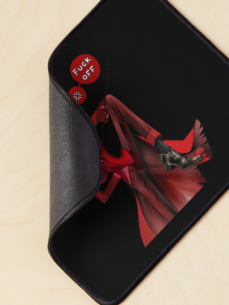 Alastor Hazbin Hotel Mouse Pad, Hazbin Hotel Decor sold by Cropper ...