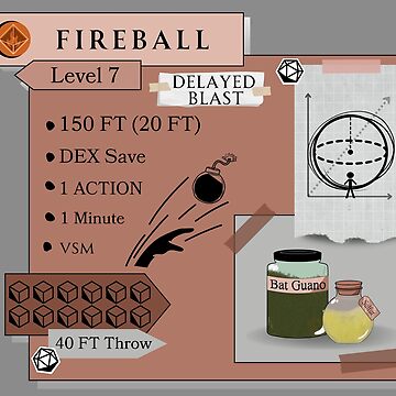 "Delayed Blast Fireball" Sticker for Sale by mrbrown3 | Redbubble