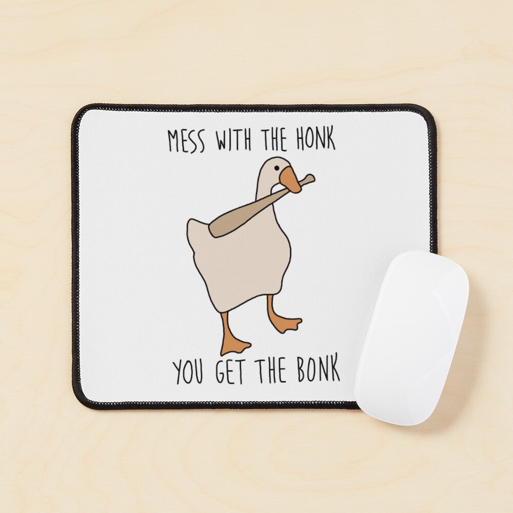 "Mess With The Honk, You Get The Bonk Meme" Sticker for Sale by ...