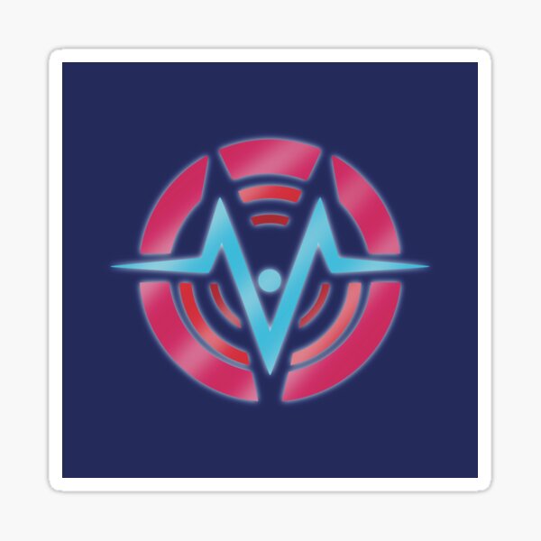 "Small Vox Logo- Hazbin Hotel" Sticker for Sale by Dullahan-Kaej ...