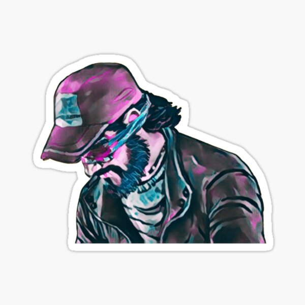 "GRIEVING KENNY TWDG 2 | (Pink Variant)" Sticker for Sale by ...