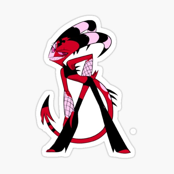 "Blitzo Valentine Standee Design - Helluva Boss" Sticker for Sale by ...