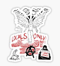 Locals Only Stickers | Redbubble
