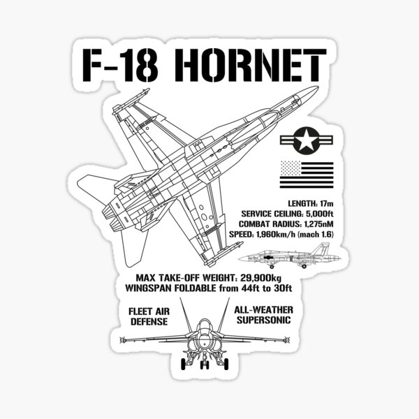 "F-18 Hornet Fighter Jet Specs Military Airplane F18 Hornet Gear ...