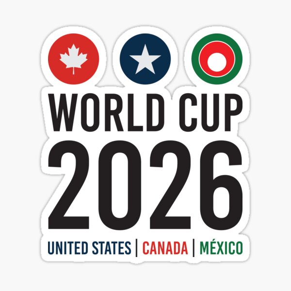 "World Cup 2026" Sticker for Sale by adam1762 | Redbubble