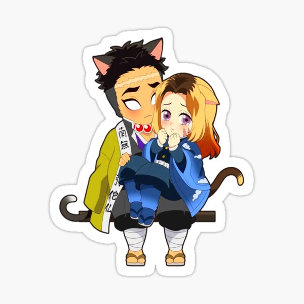 "Cute gyomei himejima" Sticker for Sale by Aiyinyangart | Redbubble