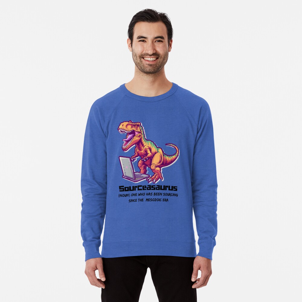 "Sourceasaurus" Sticker for Sale by sourcecon | Redbubble