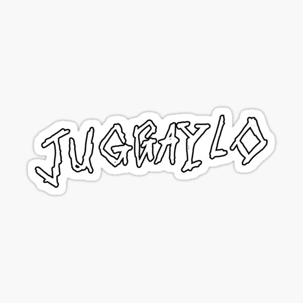 "Dark and Gritty Juggaylo gay lgbt pride juggalo text" Sticker for Sale ...