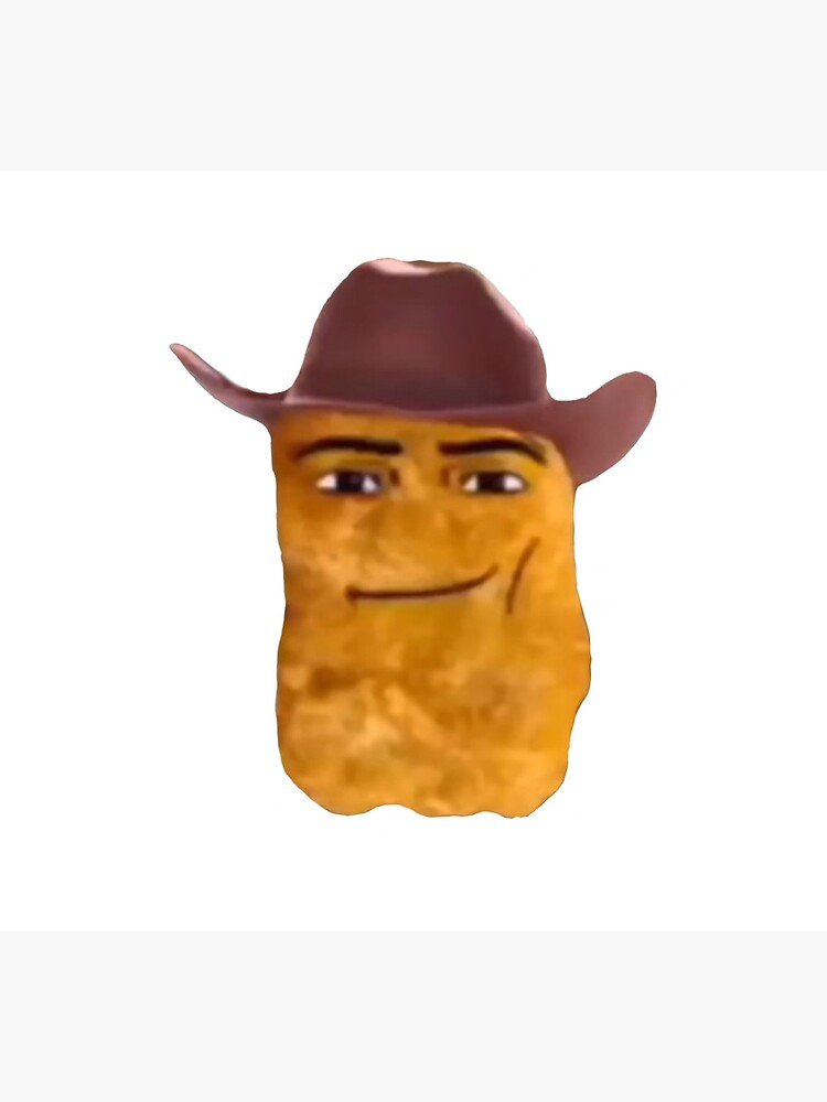 "Cotton Eye Joe Chicken Nugget Cowboy" Greeting Card for Sale by ...