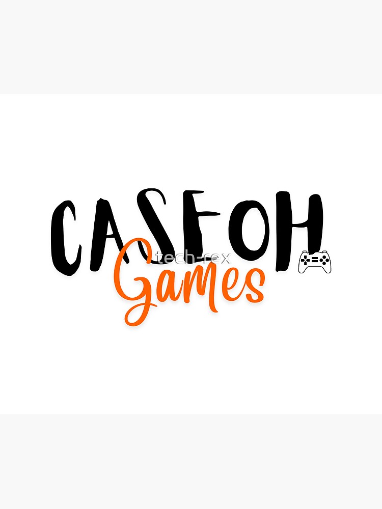 "Caseoh Merch CaseOh Games Design , Caseoh Game T-shirt" Sticker for ...