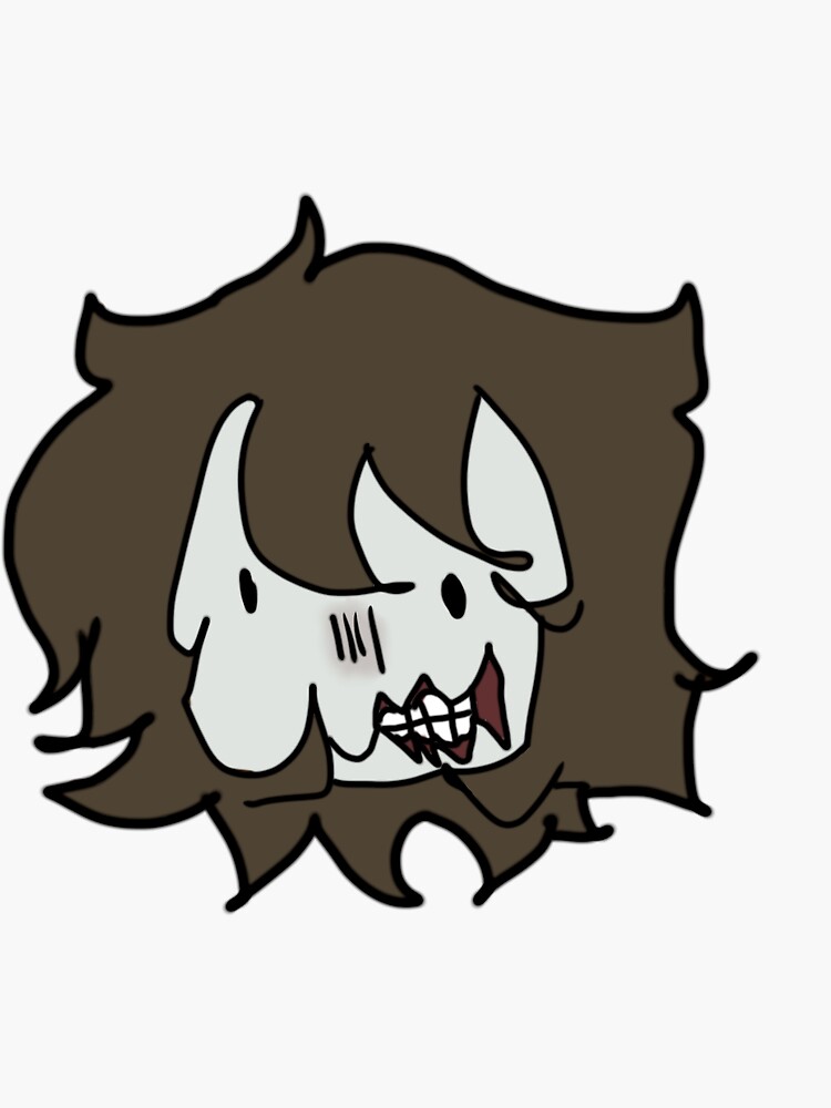 "Cute chibi Ticci Toby" Sticker for Sale by Splat- | Redbubble