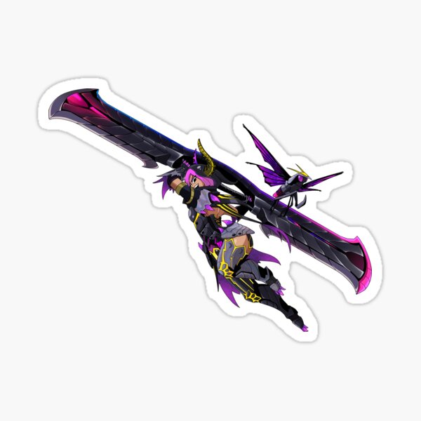 "[Monster Hunter] Gore Magala Insect Glaive" Sticker for Sale by ...