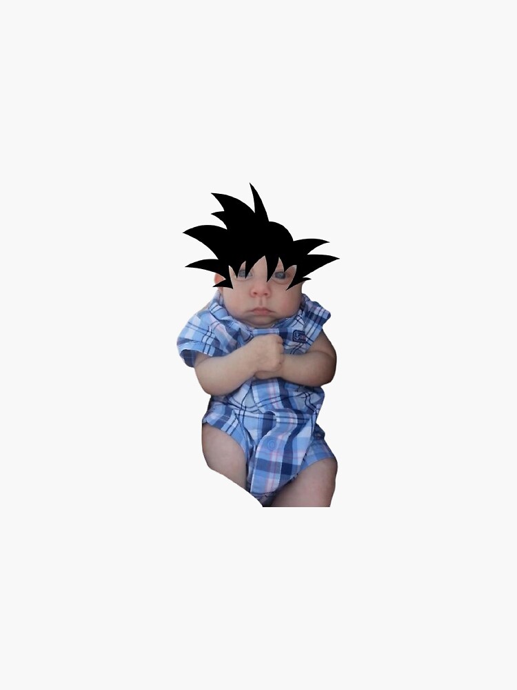"Goku Jank Boteko" Sticker for Sale by Ella P | Redbubble