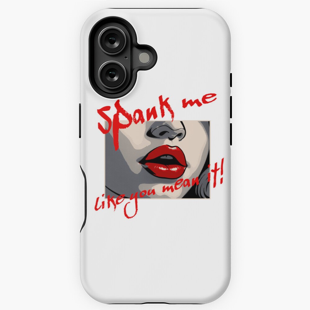 "Spank me like you mean it! Comic style." Sticker for Sale by SunCoastTees | Redbubble