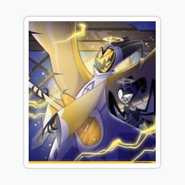 "Hazbin Hotel Adam" Sticker for Sale by Dark-Side-Shop | Redbubble