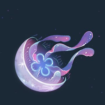 "Moon jelly" Sticker for Sale by pikaole | Redbubble
