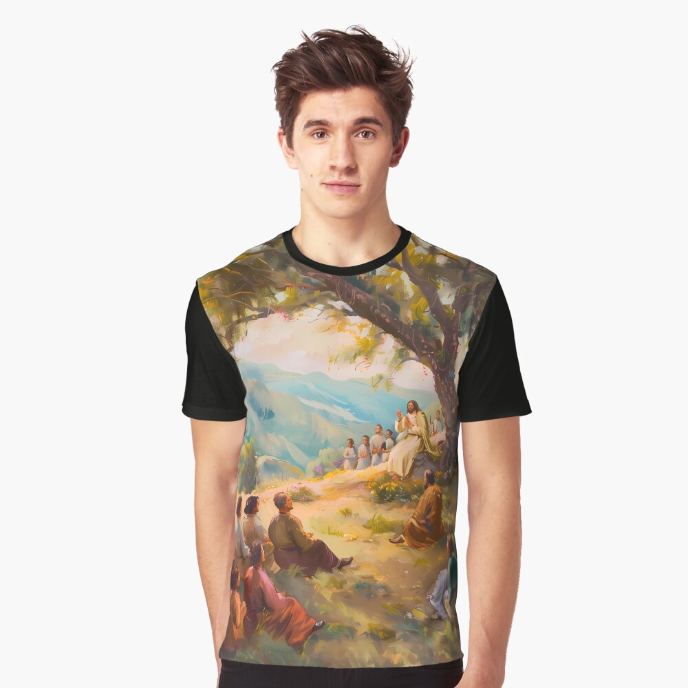 "Sermon on the Mount: Beatitudes Blessing" Sticker for Sale by ...