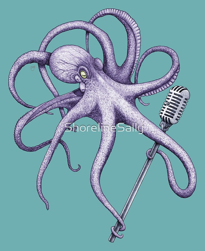 "Seff the Singer - The Sea Bed Band - Octopus" by ShorelineSally ...