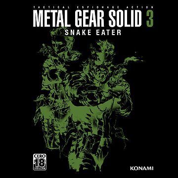 "MGS3 - Snake and Boss Cover" Poster for Sale by ShopDesignBR | Redbubble