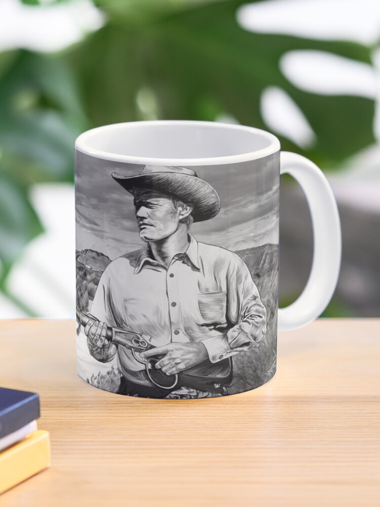 "The Rifleman Chuck Connors" Coffee Mug for Sale by oz10 | Redbubble