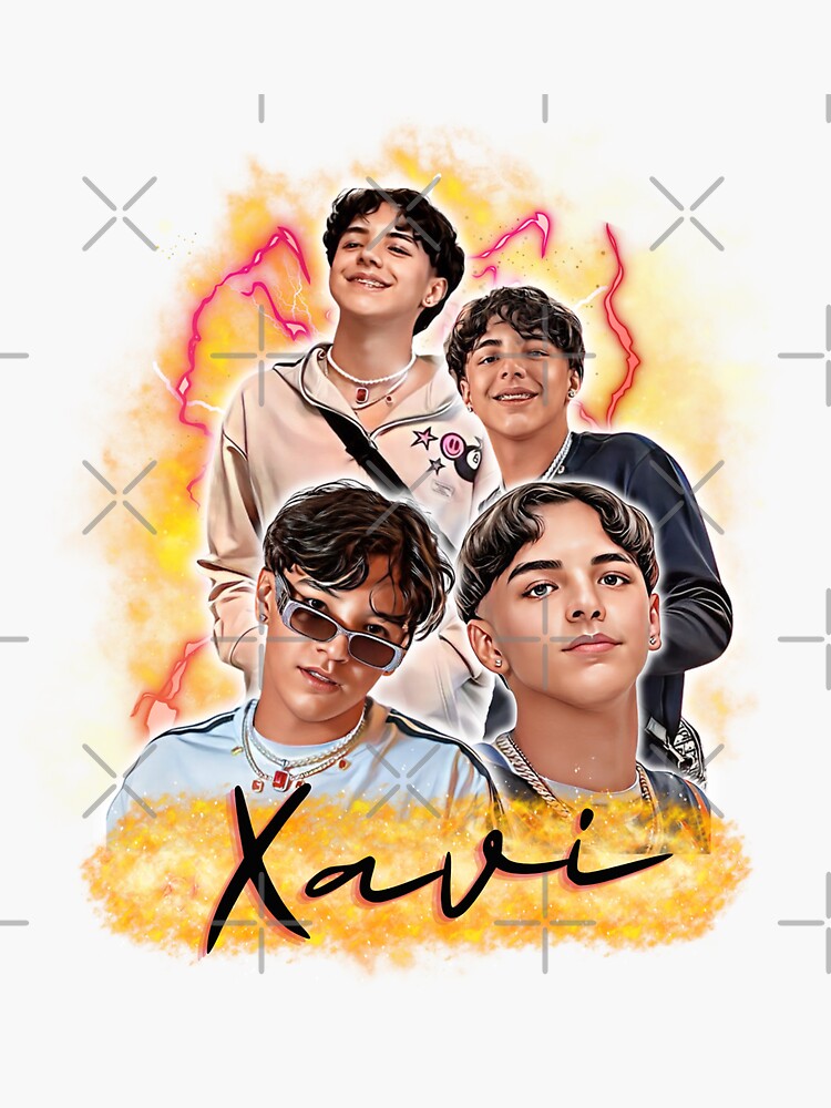"Xavi " Sticker for Sale by unknowndesigns1 | Redbubble