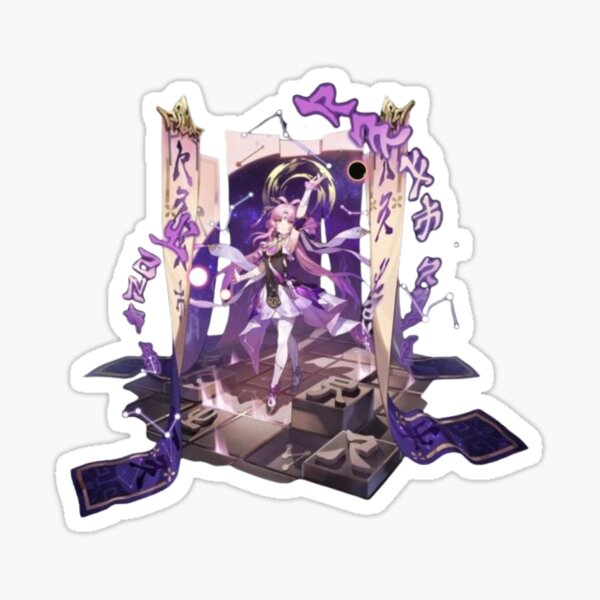 "Fu Xuan Banner Art - Honkai Star Rail" Sticker for Sale by ...