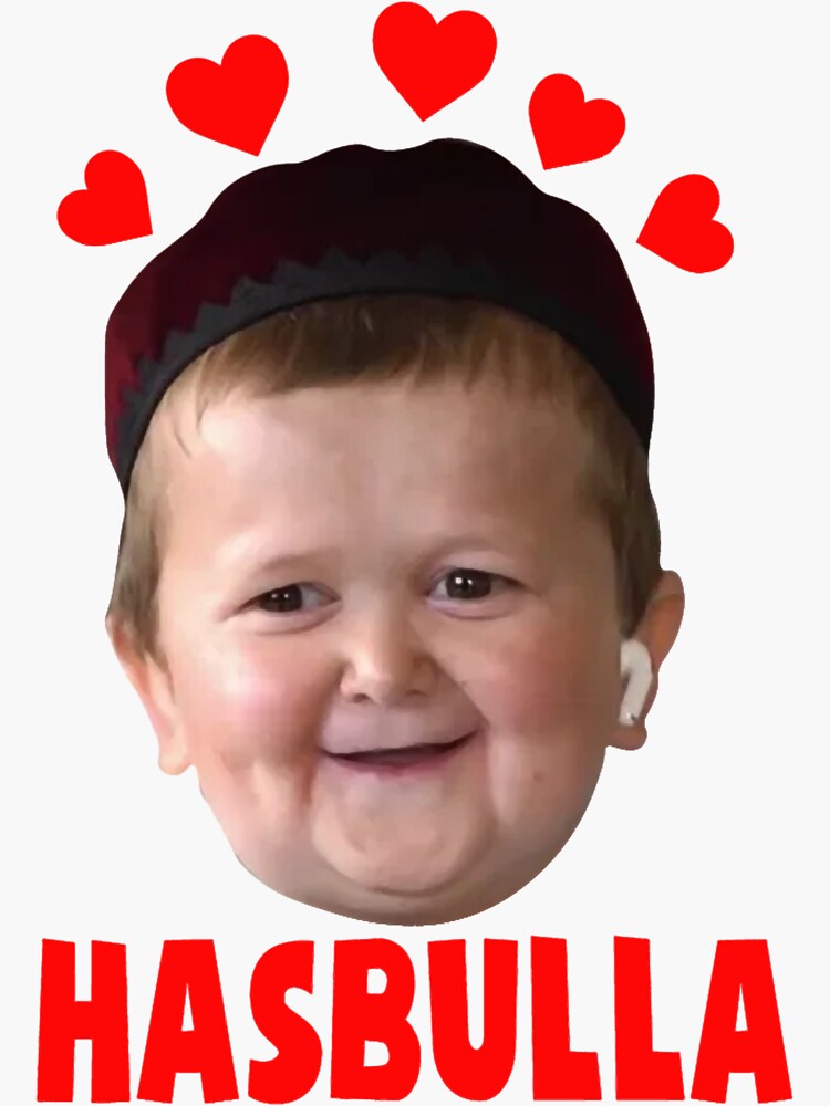 "Hasbulla Love Hasbulla Meme " Sticker for Sale by victoriaben | Redbubble