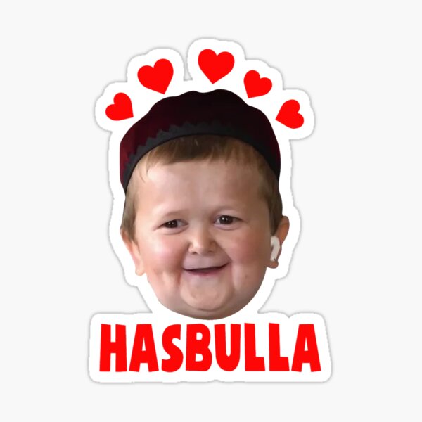 "Hasbulla Love Hasbulla Meme " Sticker for Sale by victoriaben | Redbubble