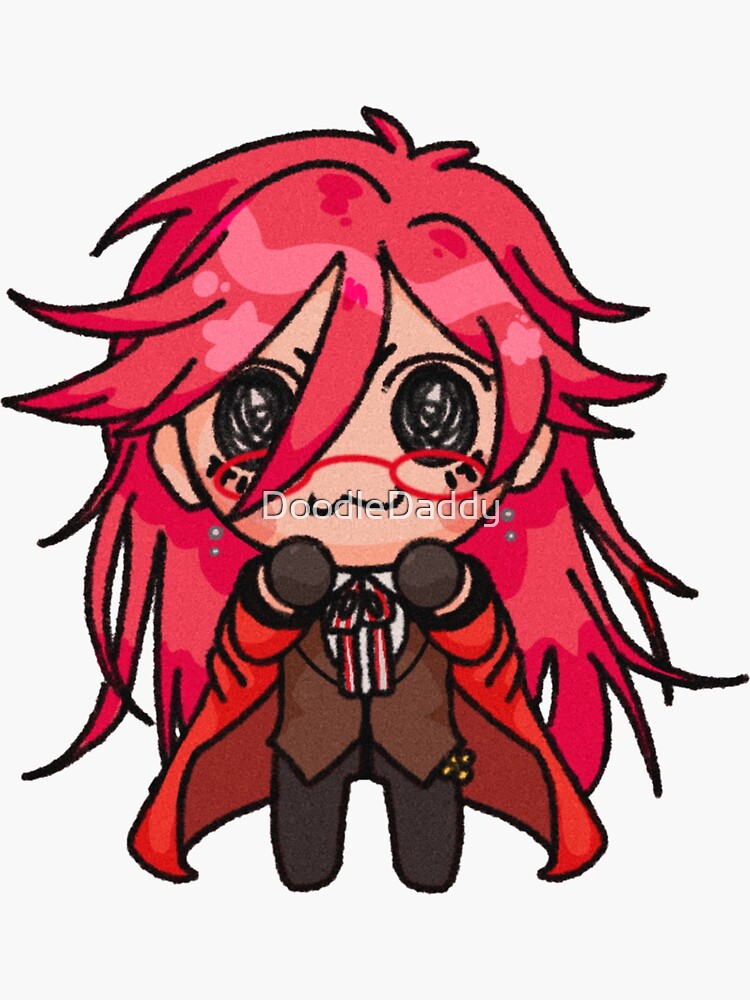 Schwarzer Butler Grell Sutcliff Chibi