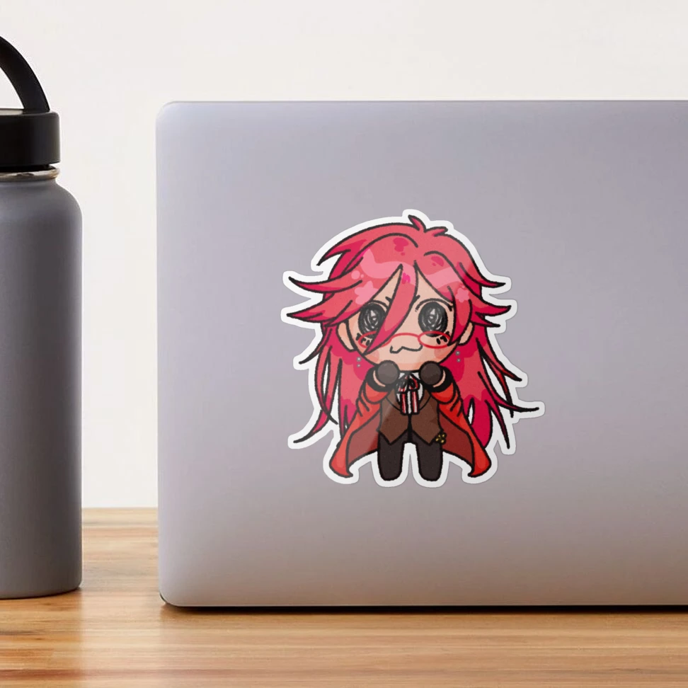 Dubh Butler Grell Chibi Black Butler Costume Etsy Nederland