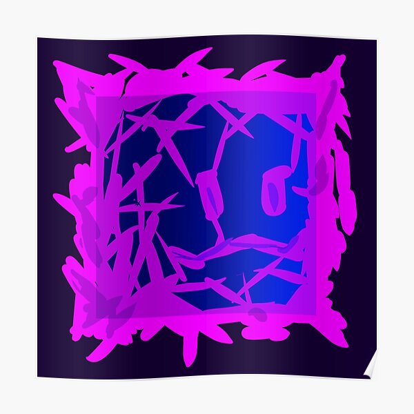 "Square splatter" Poster for Sale by LazyDreams | Redbubble