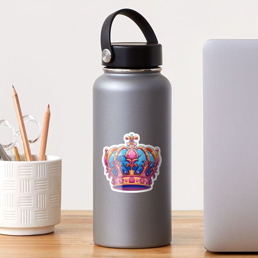 "Cartoon Crown" Sticker by Jackflash2023 | Redbubble