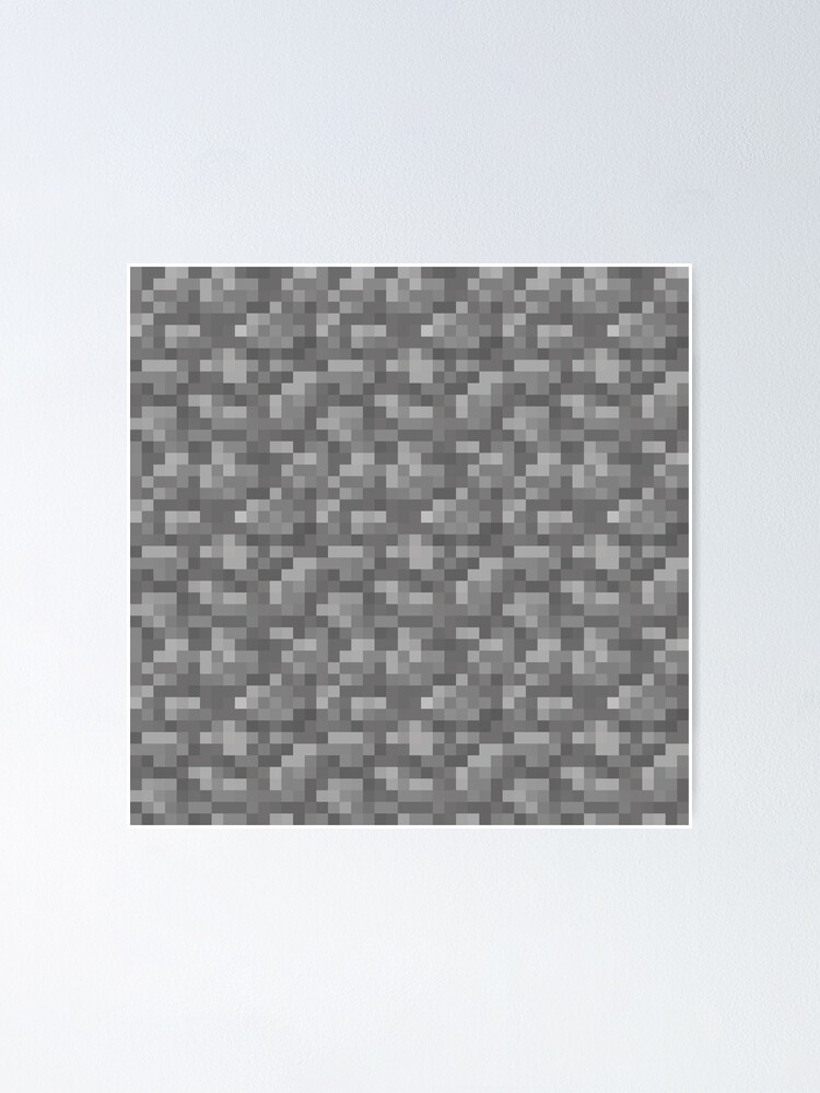 Mc Pixel Art Cobblestone Minecraft Build Inspiration — Stone