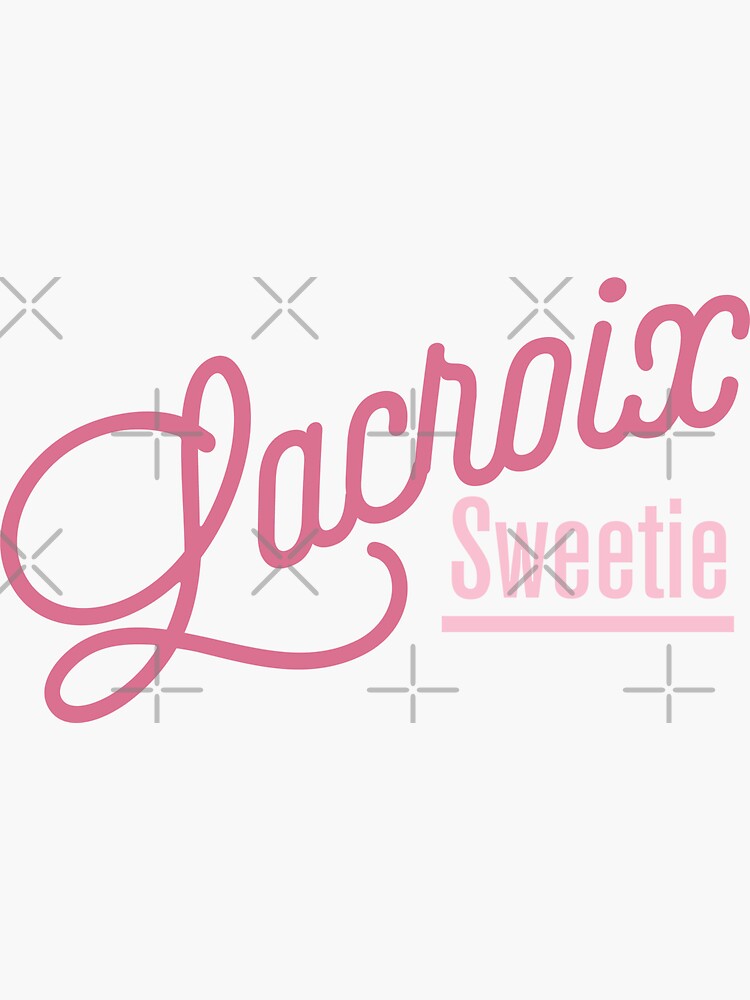 "Absolutely Fabulous - Lacroix Sweetie" Sticker by roskopp | Redbubble