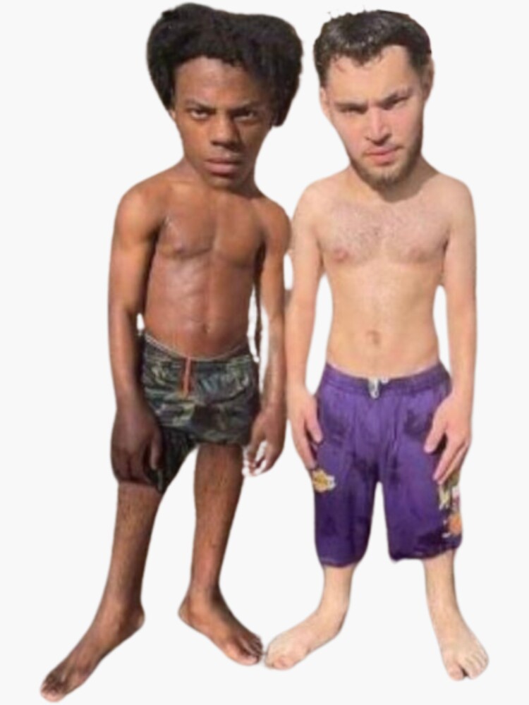 "Ishowspeed & Adin Ross" Sticker for Sale by hyperVogue | Redbubble