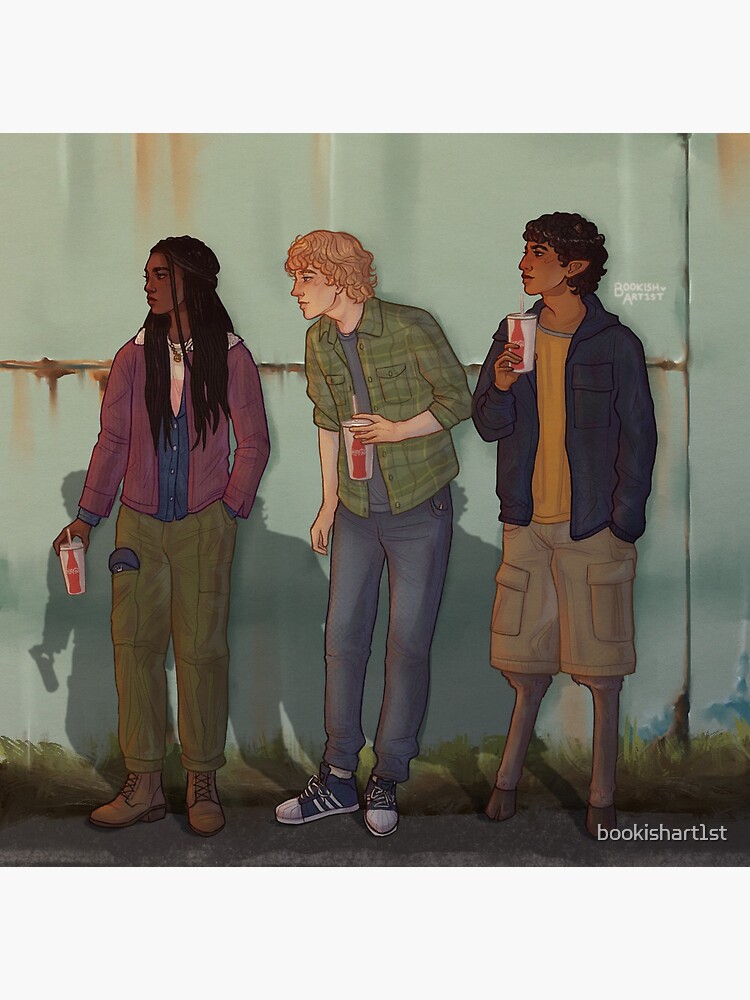 Percy Jackson Annabeth And Grover Drawings