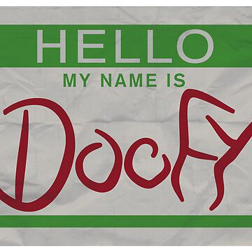 "Special Agent Doofy" Sticker by haakboi | Redbubble