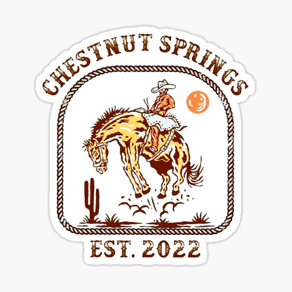 "Chestnut Springs Seasons" Sticker for Sale by EchoConduct | Redbubble