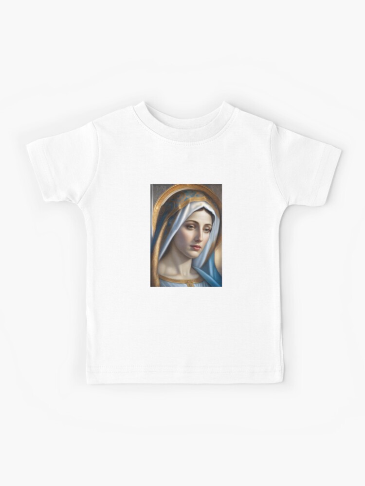 "Renaissance image of the Blessed Virgin Mary" Kids T-Shirt for Sale by ...